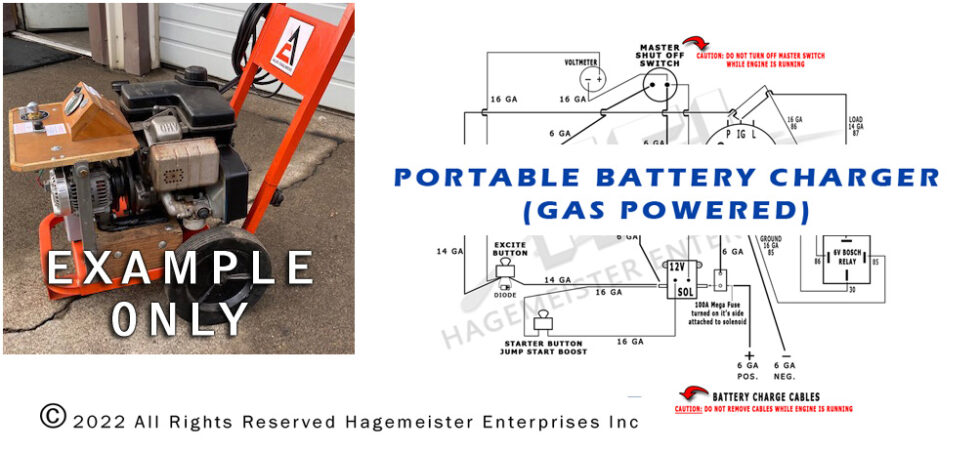 PORTABLE BATTERY CHARGER – WIRING DIAGRAM - Hagemeister Enterprises Inc ...